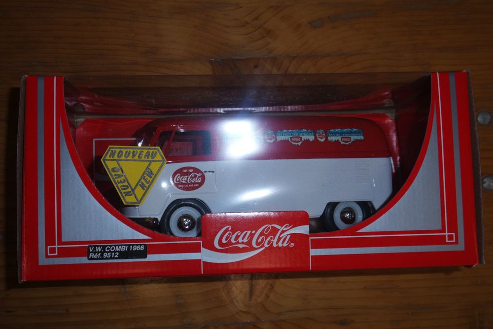 VÉHICULE SOLIDO °°°° VAN VW COCA COLA °°°° 1/16ème (Gebraucht) in ...
