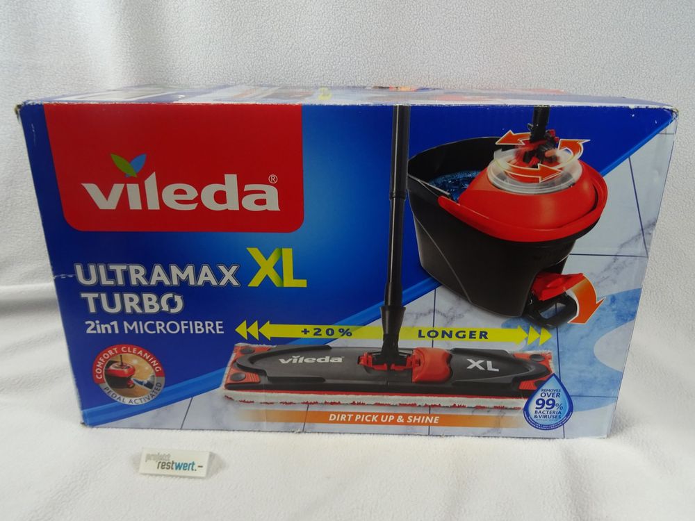 Ultramax XL Turbo 2in1 Microfibre von VILEDA (Gebraucht) in Bülach für ...