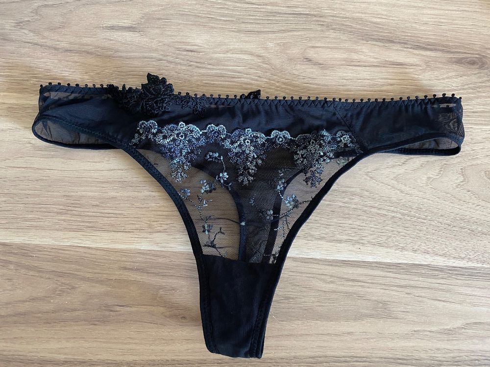 String noir PASSIONATA ( 40 ) (Gebraucht) in Tavannes für CHF 5 – mit Lieferung auf Ricardo kaufen