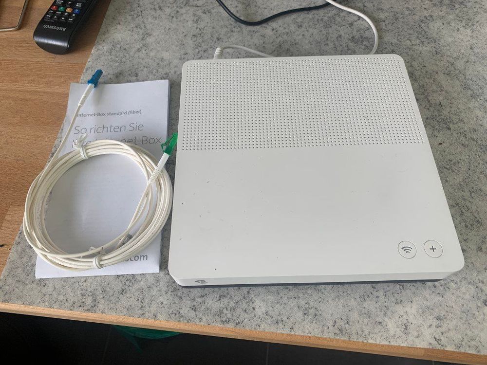Swisscom Internet Box Standard Fiber (Gebraucht) in Brunnen für CHF 5 ...