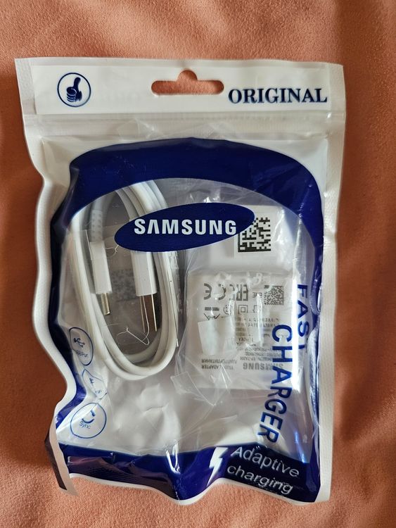 ⚡ Samsung Fast Charger – Adaptive Schnellladegerät mit USB (Neu und ...