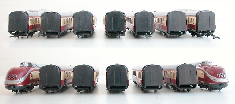 Roco TEE-Diesel-Triebzug 7-teilig PARSIFAL der DB Spur H0 (Gebraucht ...