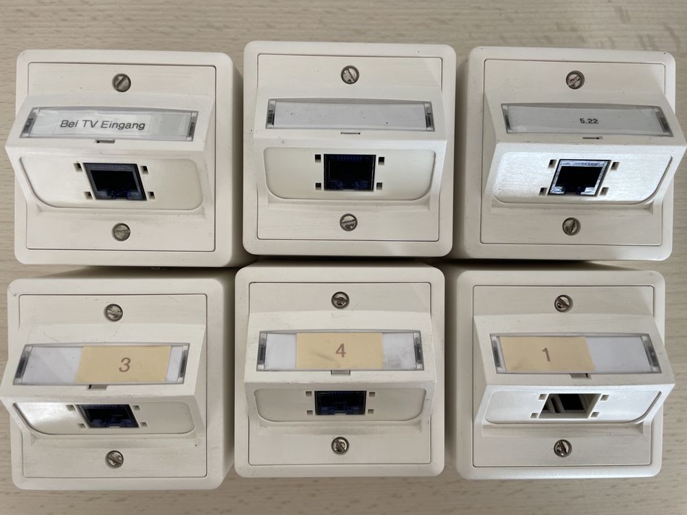 AP EDV Dosen Feller 1xRJ45 (Gebraucht) in Zetzwil für CHF 14 – mit ...