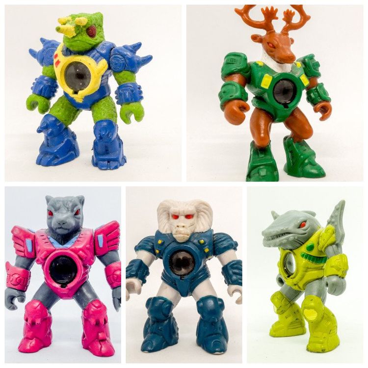 5x Hasbro TAKARA 1988 Laser Battle Beasts RARE! (Gebraucht) in Tavannes ...