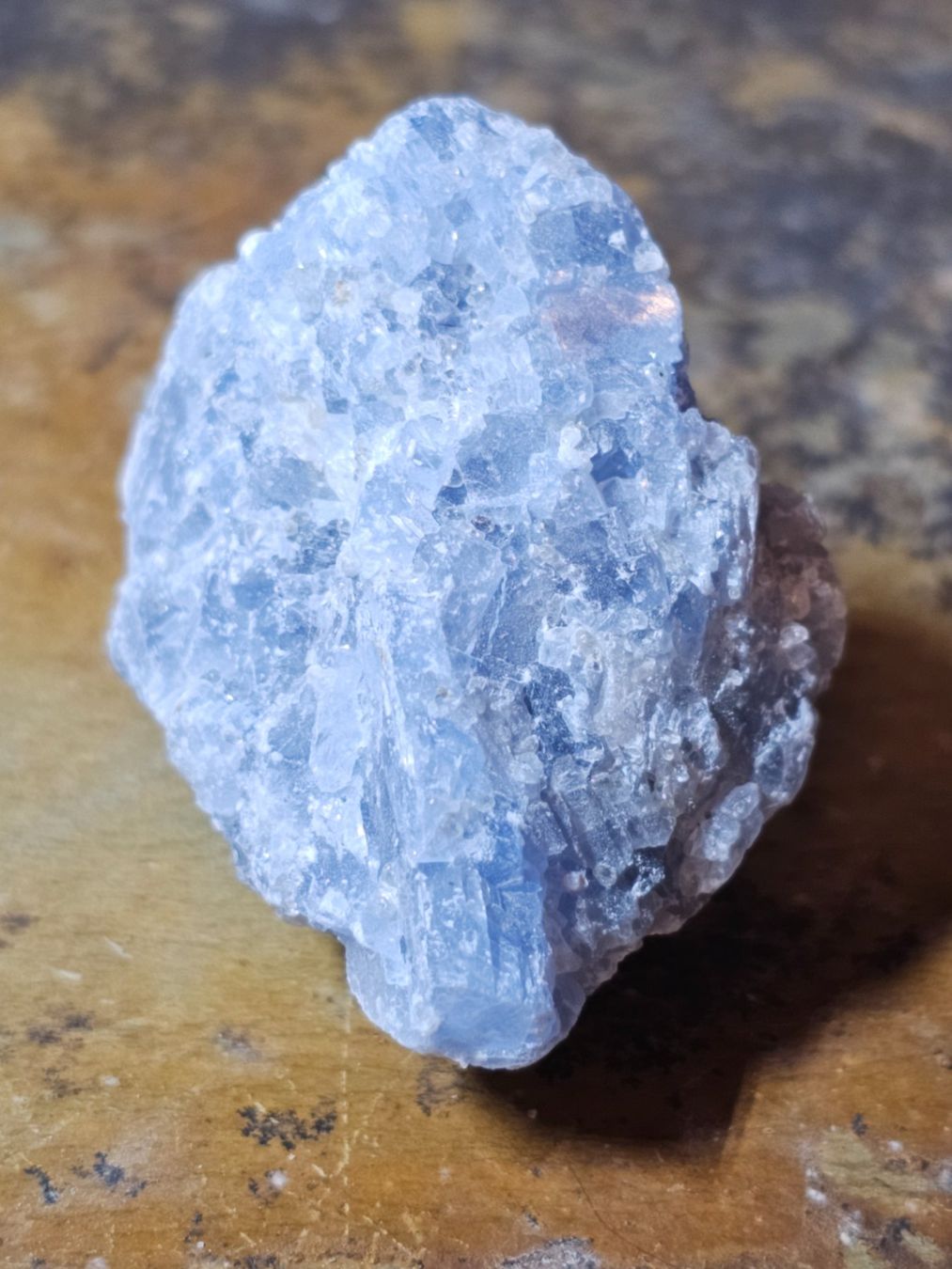 19gr Calzit Calcith hellblau Heilwasser Kalzit Heilstein (Neu (gemäss ...