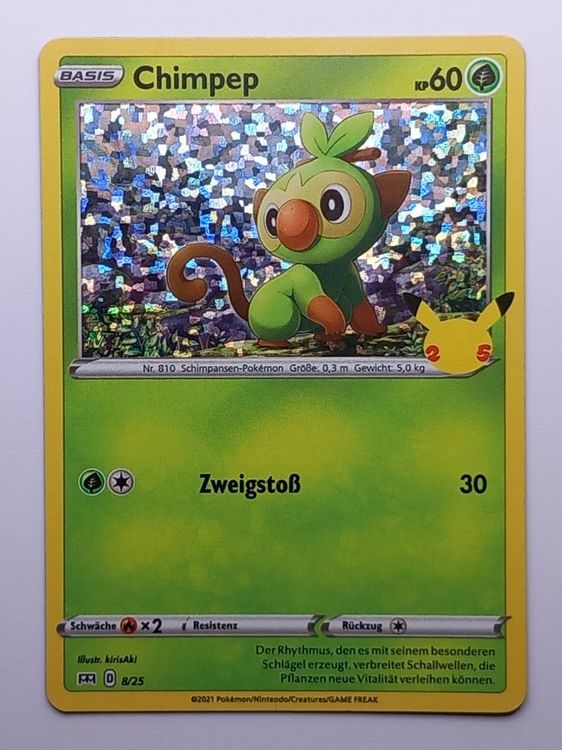 Chimpep - Holo - McDonald's Promo - DE (Neu (gemäss Beschreibung)) in ...