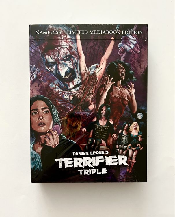 BigBook Mediabook OVP - TERRIFIER 1-3 Triple Lim. 896/1000 (Neu und ...