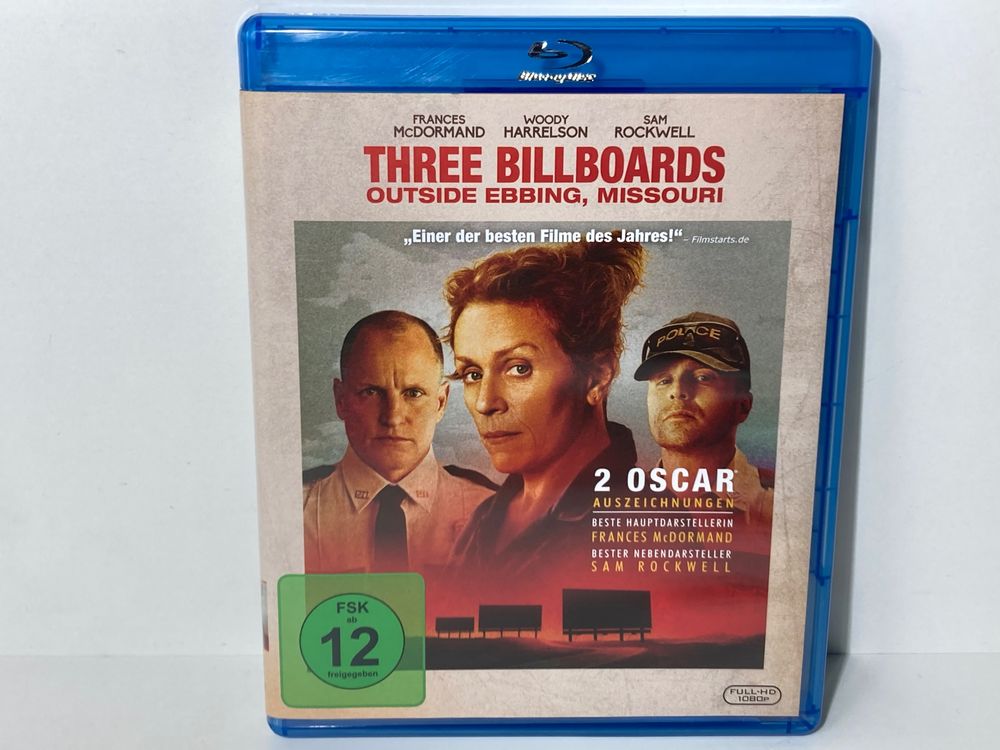 Three Billboards- Outside Ebbing, Missouri Blu Ray (Gebraucht) in ...