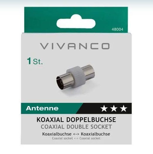 Vivanco Aerial Adaptor Coax Socket (Neu und originalverpackt) in Tuggen ...