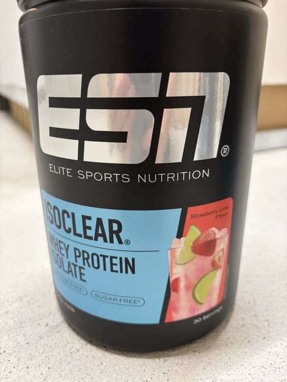 ISOCLEAR Whey Protein Isolate, Erdbeer-Limetten Geschmack! (Neu und ...