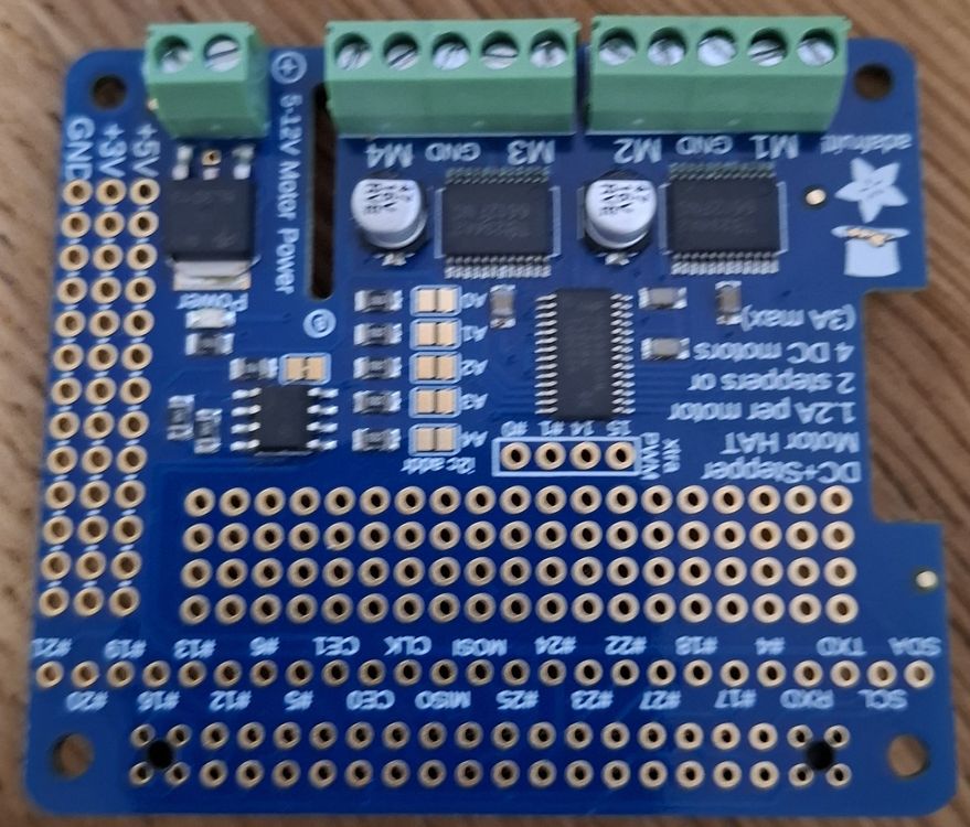 Adafruit DC & Stepper Motor HAT für Raspberry Pi - Mini Kit (Neu ...