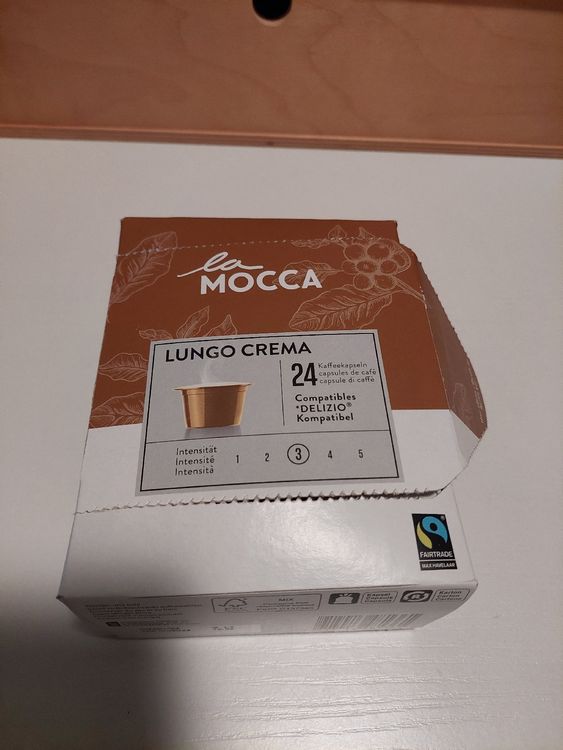 24 La Mocca Lungo Crema Kaffeekapseln Delizio kompatibel (Neu und ...