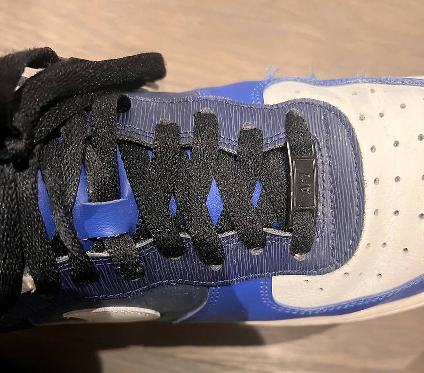 NIKE Air Force 1 blau/weiss Gr. 45,5 (Gebraucht) in Kilchberg ZH für ...