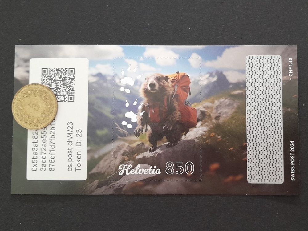 Crypto Stamp 4 Token ID 23 (Gebraucht) in Allschwil für CHF 13.5 – mit ...