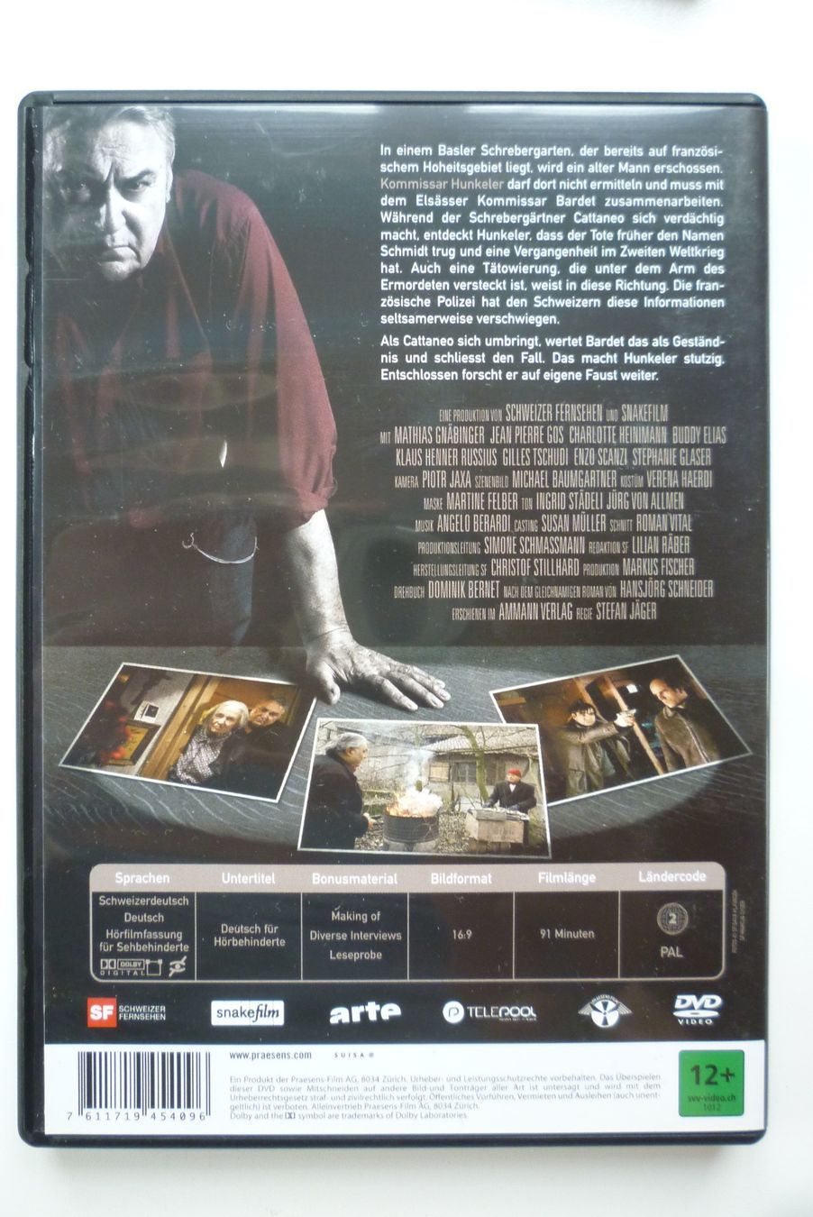 Hunkeler Box - 4 Schweizer Filme Mathias Gnädinger - Basel (Gebraucht ...