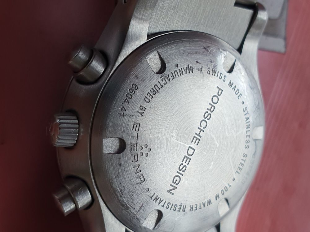 122 Porsche Design P10 Chronograph Eterna 6604.41 | Kaufen auf Ricardo