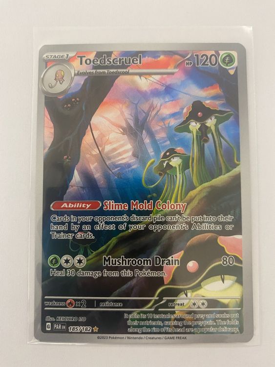 Pokemon Toedscruel 185/182 Paradox Rift EN (Neu (gemäss Beschreibung ...