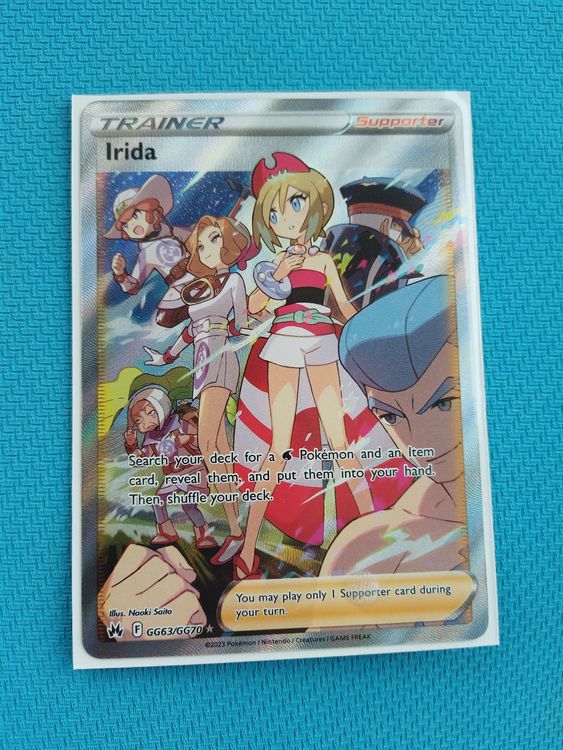 Irida - Pokemon Crown Zenith Full Art Galarian Gallery (Gebraucht) in ...