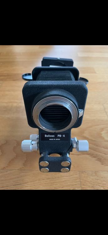 Nikon PB-4 Balgengerät inkl. Fokussieraufsatz PS-4 (Gebraucht) in ...