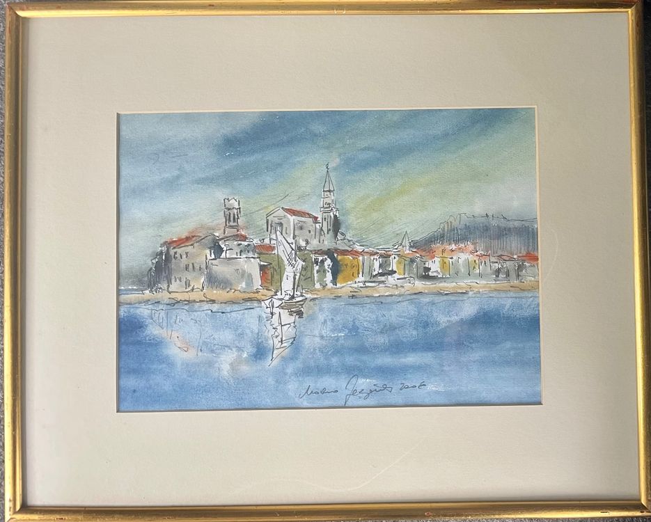 Marko Jezernik, Aquarellgemalde, 52x42 cm (Gebraucht) in Kölliken für ...