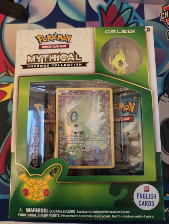 Pokemon Generations 20th Anniversary Celebi Box (Neu und ...