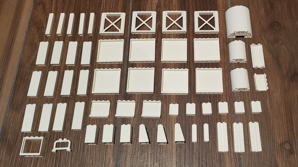 Lego Stützen Wände Mauern Spezial Teile Mix Weiss | Kaufen auf Ricardo