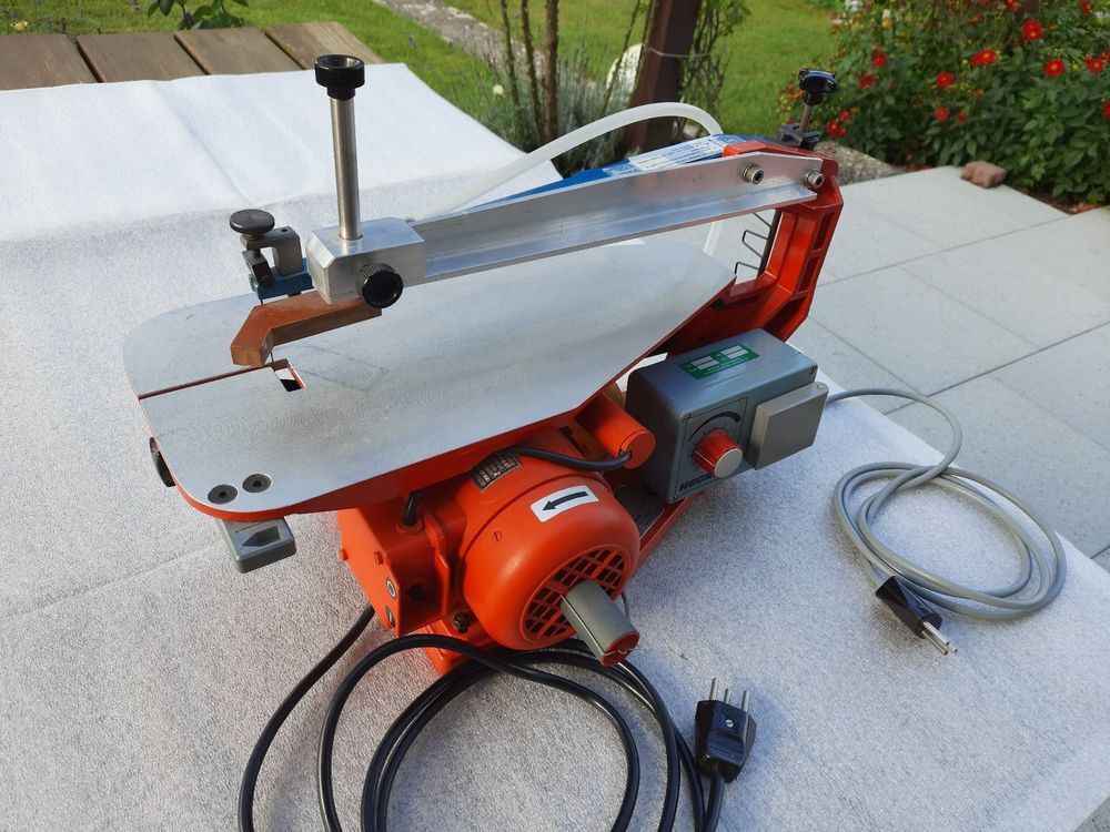 Dekupiersäge HEGNER Multicut-2, mit el. Drehzahlregulierung (Gebraucht ...