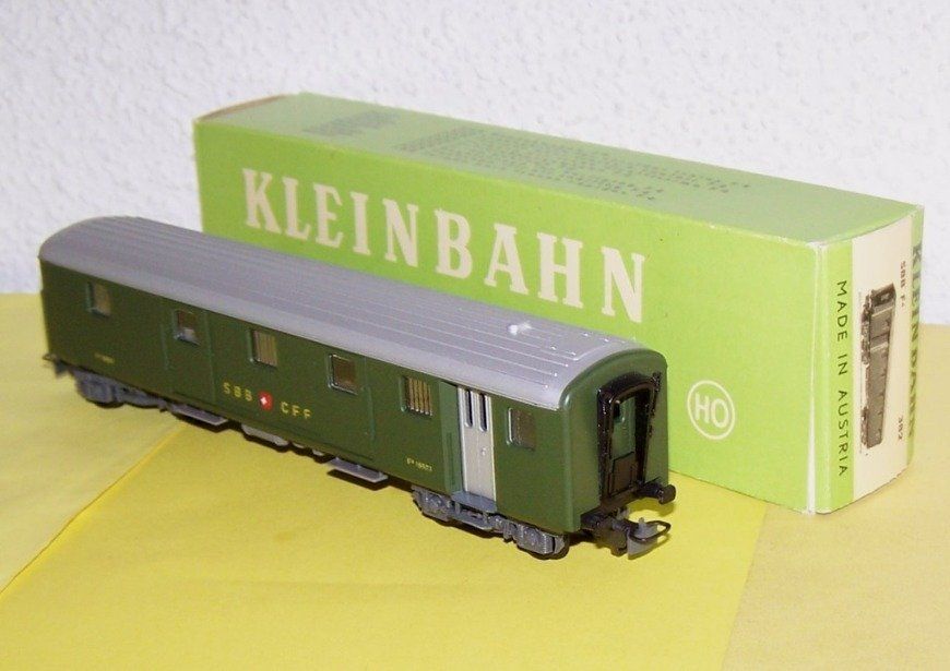 Kleinbahn Ho 382 Sbb Gepäckwagen F4 18903 Originalverpackt Kaufen