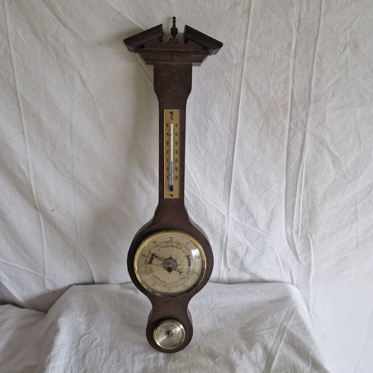 Wetterstation Barometer Thermometer Hygrometer Vintage (Gebraucht) in ...