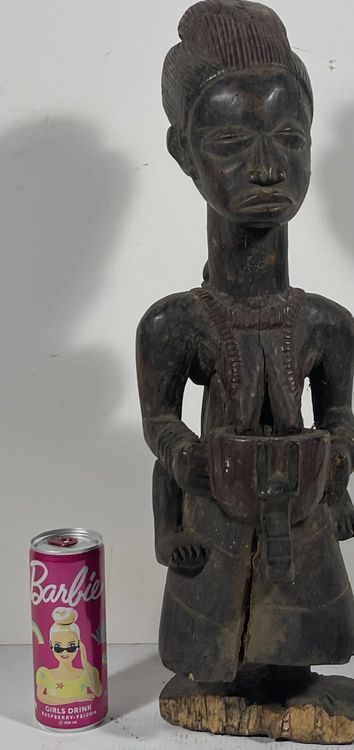 Grosse Sehr Alte Afrikanische Skulptur aus Holz | Kaufen auf Ricardo