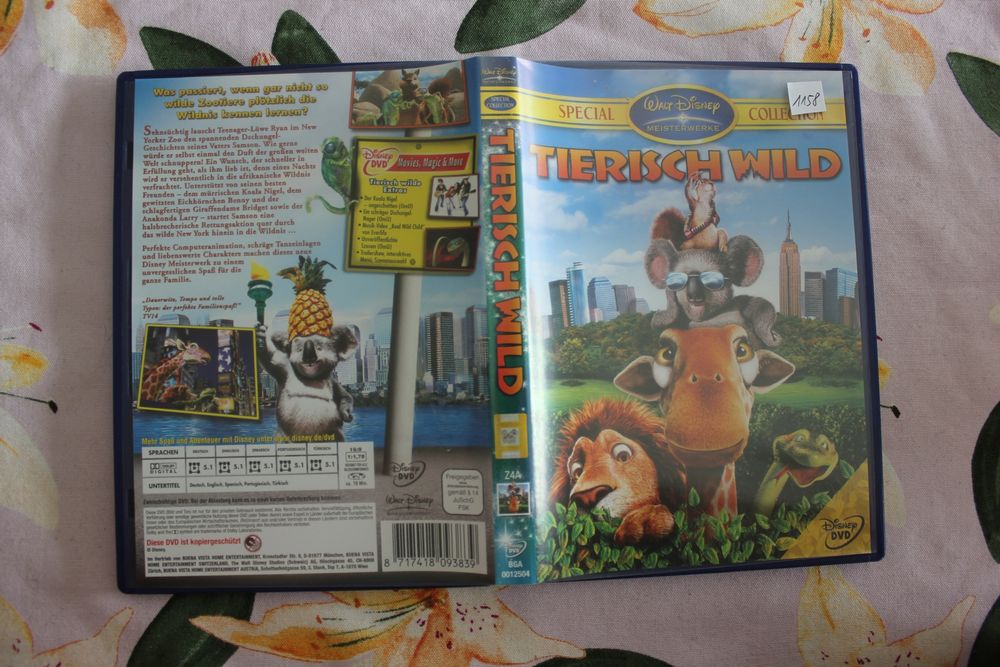 Walt Disney DVD Video Tierisch Wild Special Collection(1158) (Gebraucht) in Geroldswil für CHF 1 ...