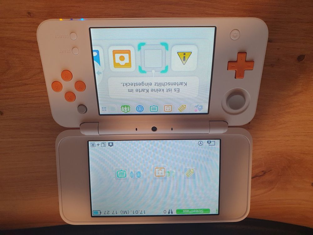 Nintendo New 2DS XL (Orange/Weiss) inklusive Zelda Hülle (Gebraucht) in ...