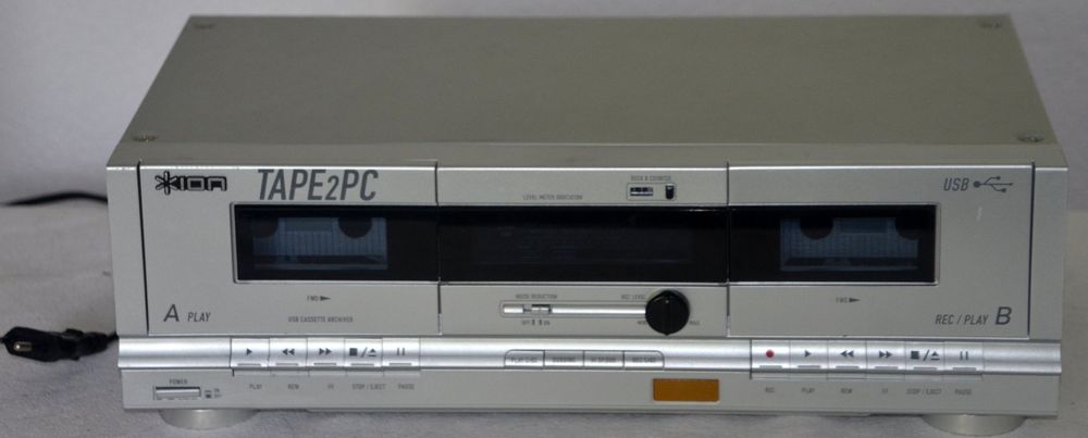 ION Tape 2 PC USB Kassettendeck Cassette Deck (Gebraucht) in Collonges ...