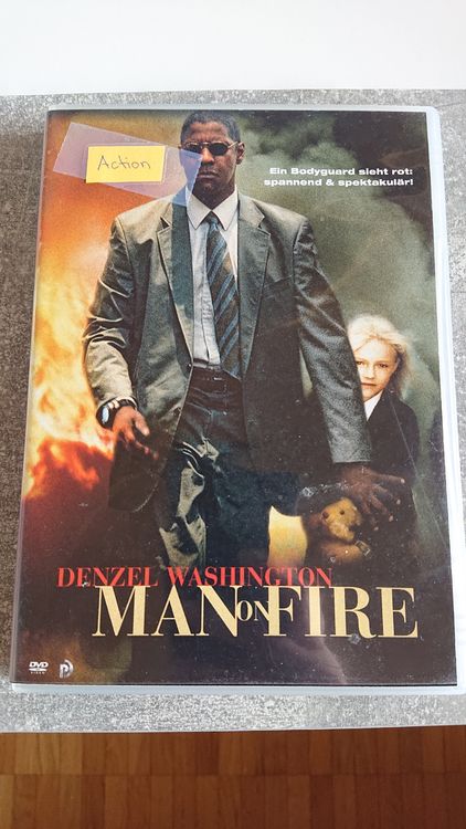 MAN ON FIRE (Action DVD 2005 - FSK ab 18 Jahren) (Gebraucht) in Stäfa ...