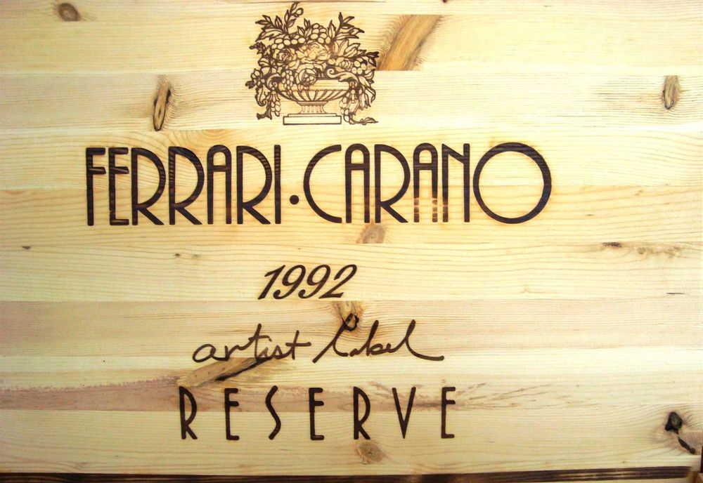 Ferrari-Carano Artist Label Reserve 1992 (Neu und originalverpackt) in ...