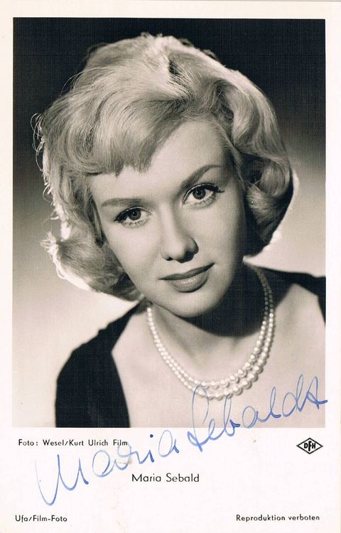 Maria Sebaldt 1930- Autogramm signiert Vintage Foto 9x14cm (Gebraucht) in Bischofszell für CHF 9 ...