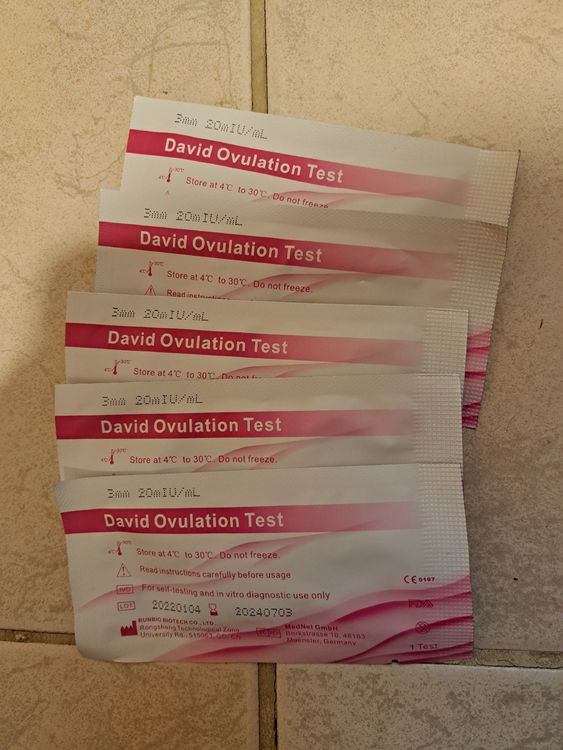 Fruchtbarkeitstest David Ovulationstest - Neu und OVP (Neu und ...