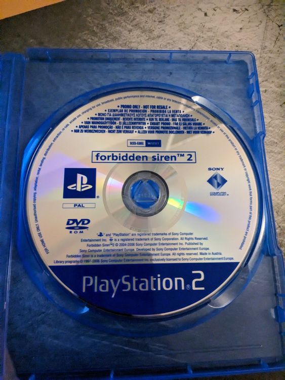 Forbidden Siren 2 - PS2 - Rare Promo Spiel (Gebraucht) in Hünenberg See ...