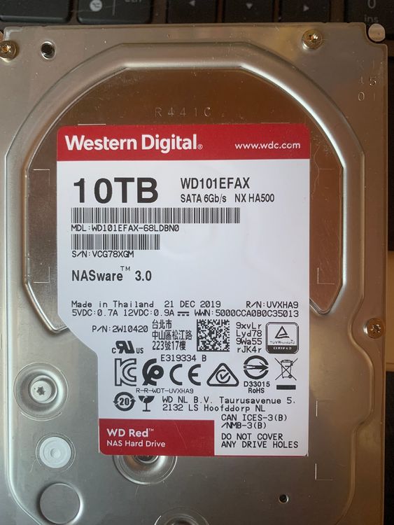 WD101EFAX 10TB (Defekt) in Winterthur für CHF 21 – mit Lieferung auf ...