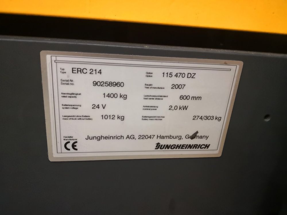 Jungheinrich ERC 214 | Kaufen auf Ricardo