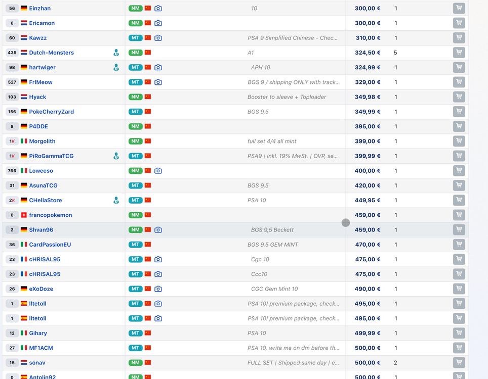 Umbreon CBB2C 06 15/15 Pokemon 🇨🇳 CCIC 10 Gem Mint (Gebraucht) in St.Gallen für CHF 300 – mit ...