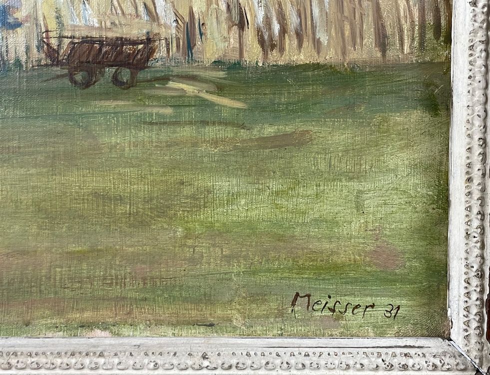 Leonhard Meisser (1902-1977) grosses Gemälde - Landschaft | Kaufen auf ...