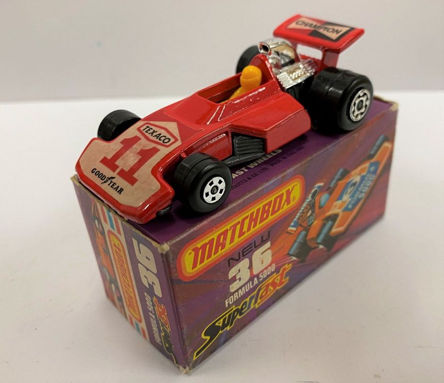 Matchbox 36 Formula 5000 Racing Car OVP (Gebraucht) in Hörhausen für ...