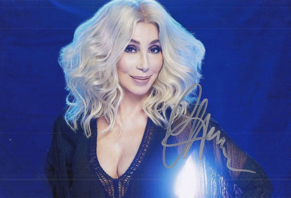 CHER - Grossfoto (20 x 30 cm) handsigniert (Gebraucht) in Egg b. Zürich ...