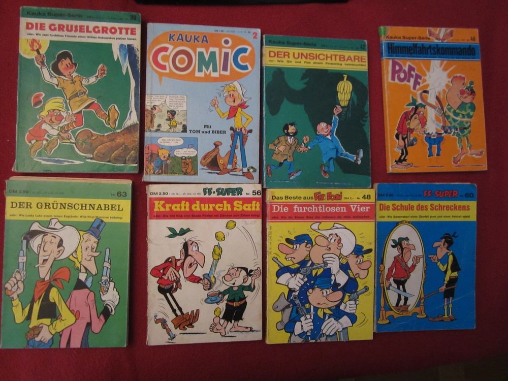 LOT COMIC AUS DEN 70ER : FIX+FOXI EXTRA PLUS KAUKA COMIC!! (Gebraucht ...