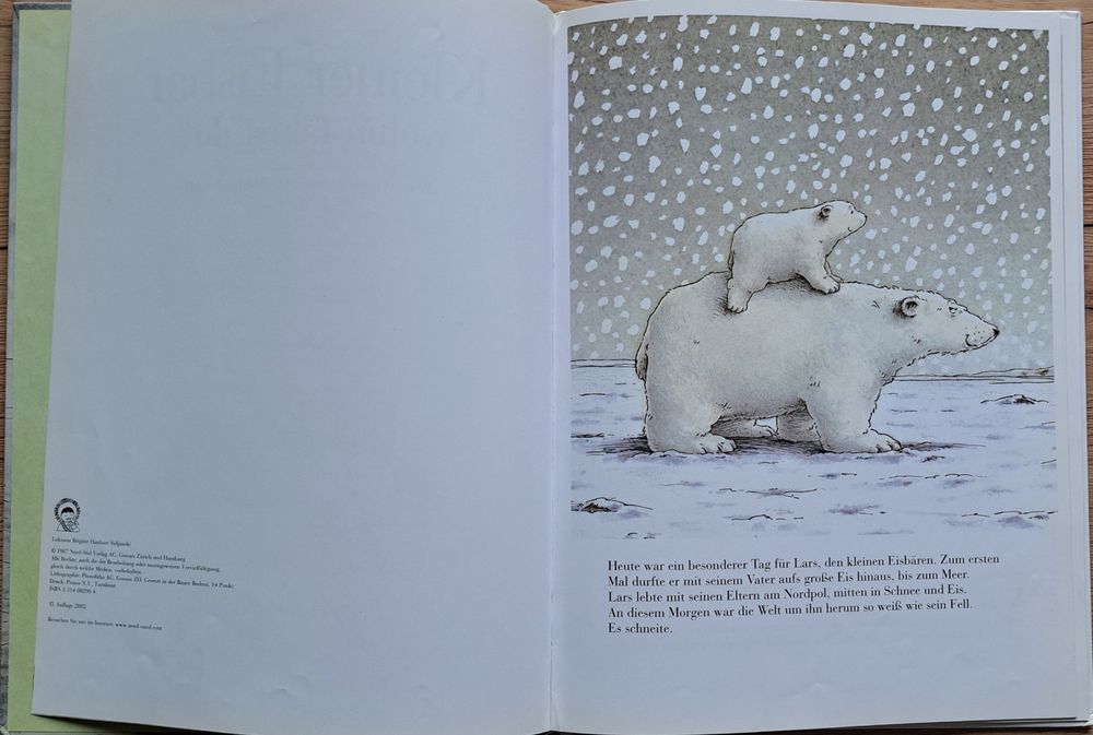 Kleiner Eisbär wohin fährst du? Hans de Beer (Gebraucht) in Gysenstein ...