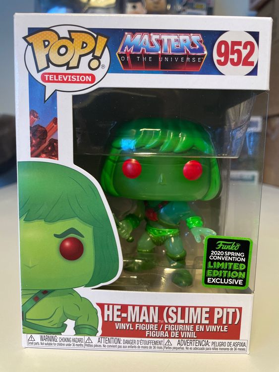 Funko Pop! He-Man Slime Pit 952 masters of the universe (Neu und ...