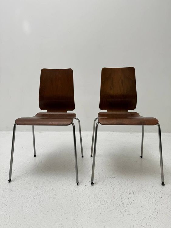 2 Vintage IKEA Gilbert Stühle in Kaffeebraun | Kaufen auf Ricardo
