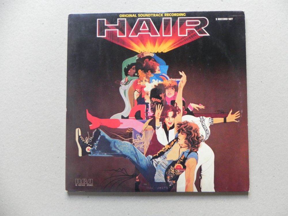 Doppel LP Musical Soundtrack 1979 Hair (Gebraucht) in Siebnen für CHF ...