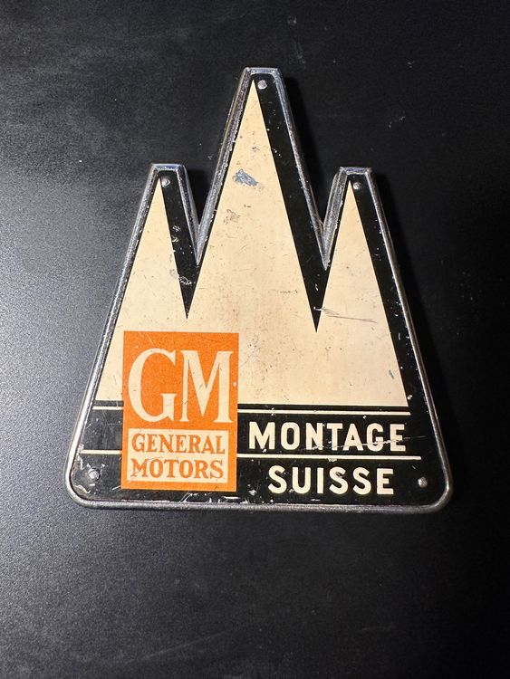 GM Biel Plakette 1. Gen. | Kaufen auf Ricardo